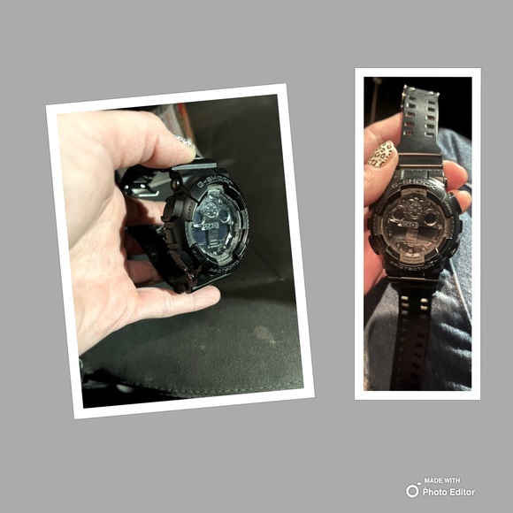 G-Shock | Accessories | Mens Gshock Watch Grey And Black Analog And ...